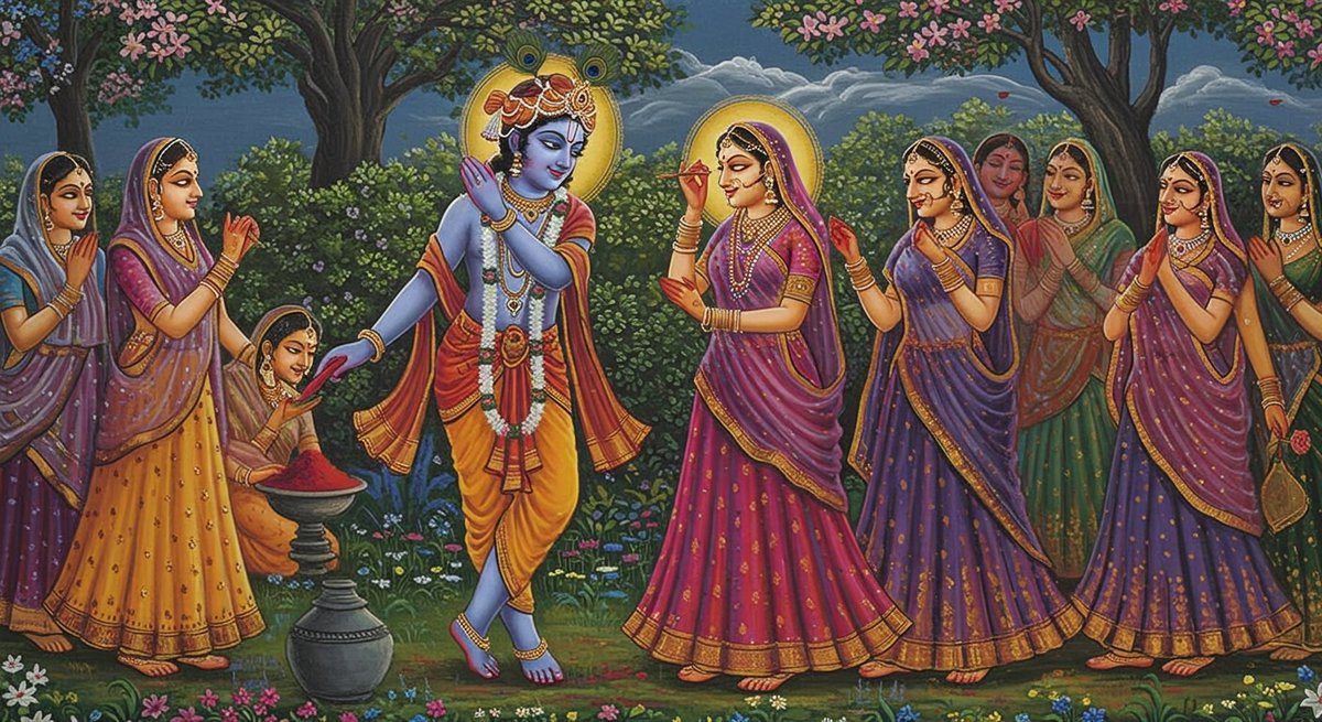 The Story of Radha and Krishna