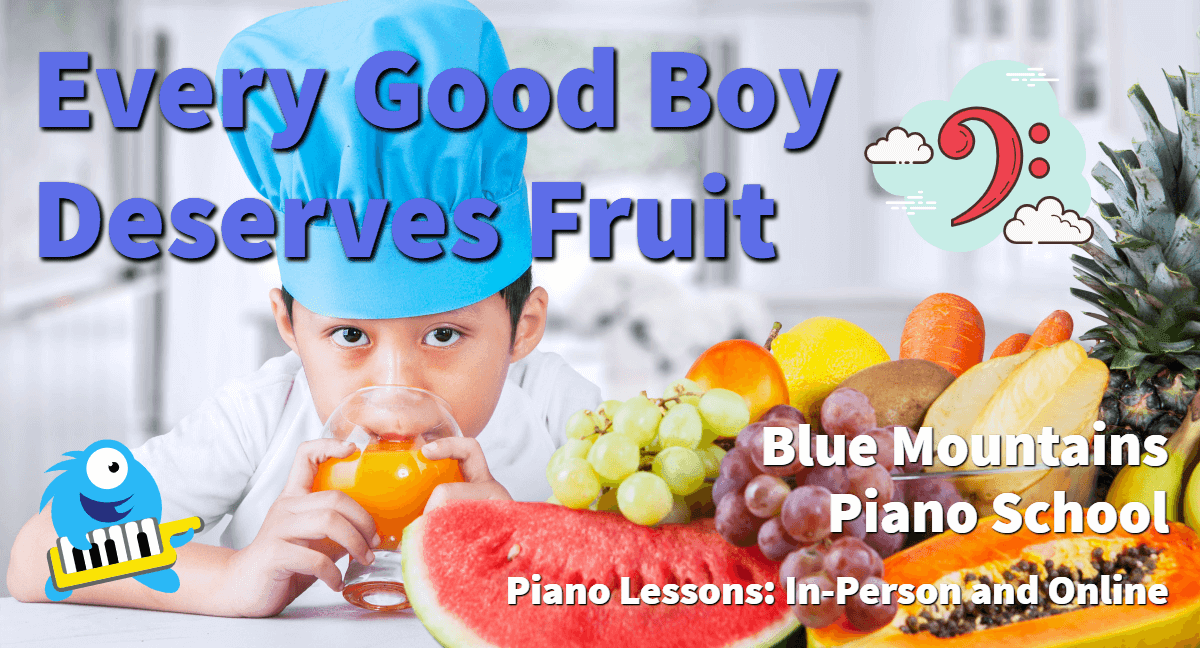 Free Poster: Every Good Boy Deserves Fruit