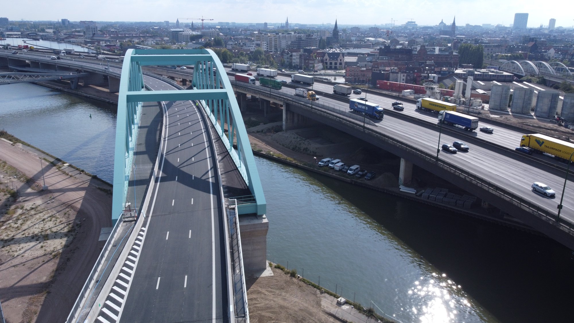 First part Bypass open: important step forward in Oosterweel Link in ...