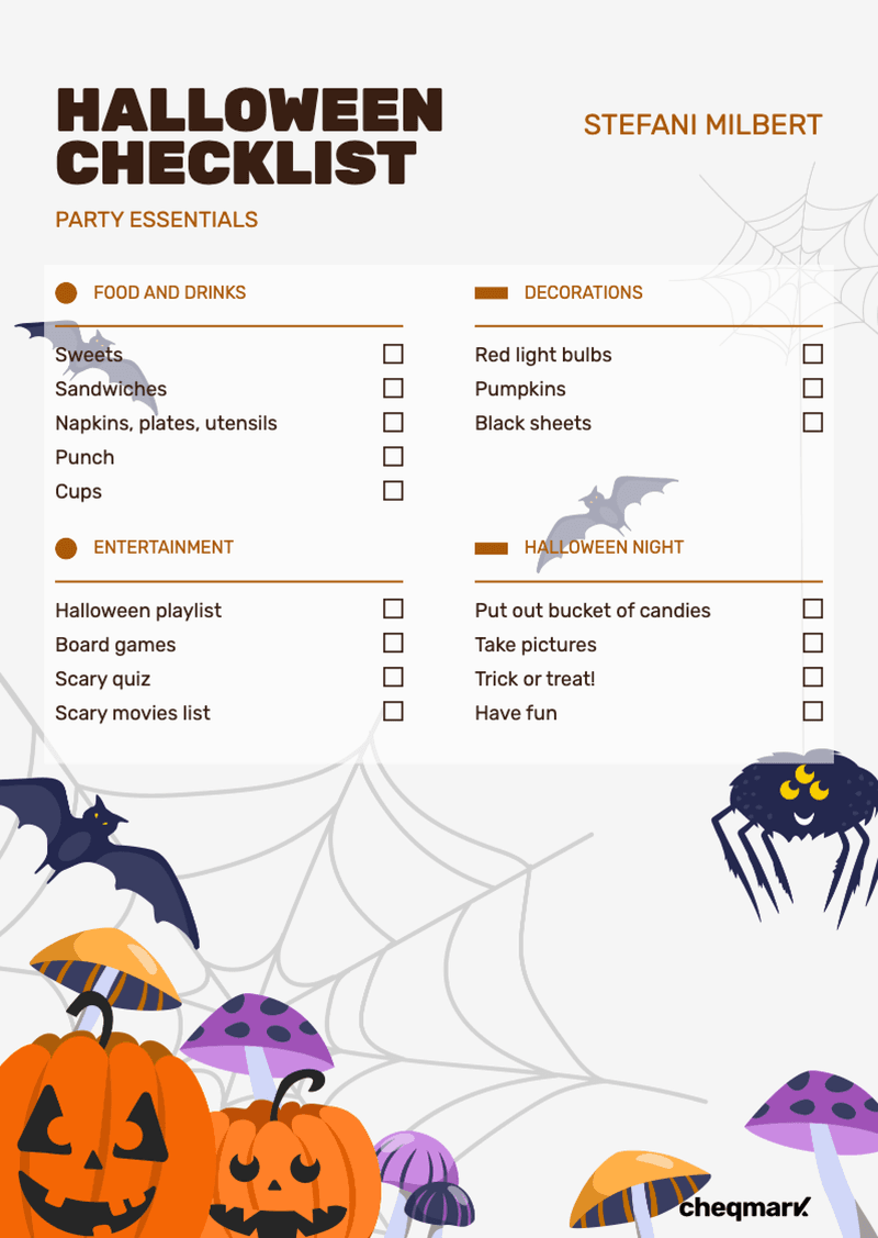 The Ultimate Halloween Party Checklist 2023 The Ultimate Halloween Party Checklist 2023