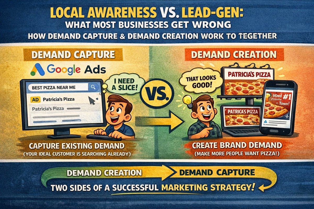 Demand Capture vs Demand Creation: The Timing Fix for Local Marketing