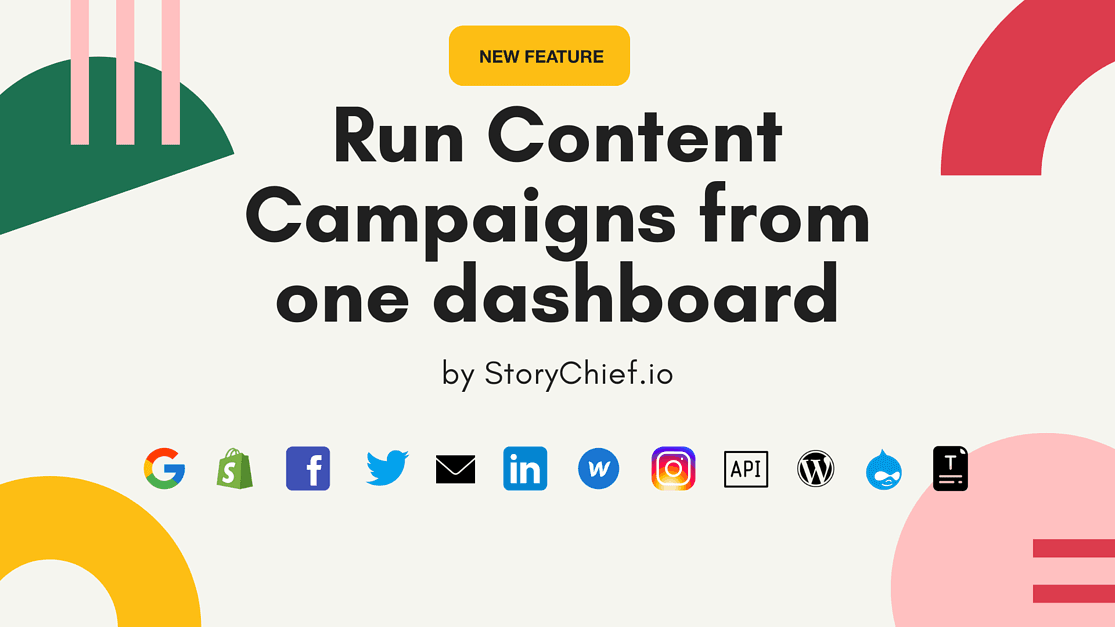 Content Campaigns Management / Powerful tool by StoryChief